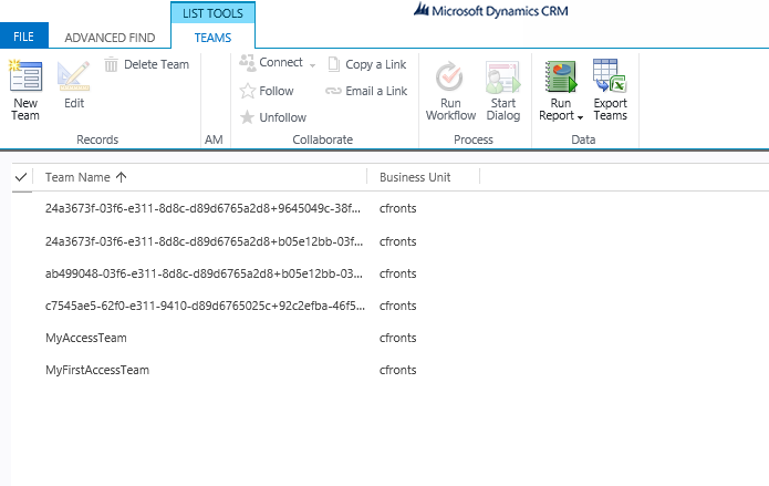 Access Teams in CRM 2013 | D365 Demystified