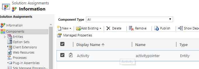 Create a New Record button for Activity Type entity using Ribbon ...