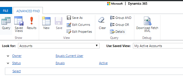 D365 Quick Tip: Simple & Detailed Mode in Advanced Find | D365 Demystified