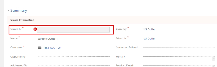 Curious Case of the locked fields in D365 – Quote ID example | D365 ...