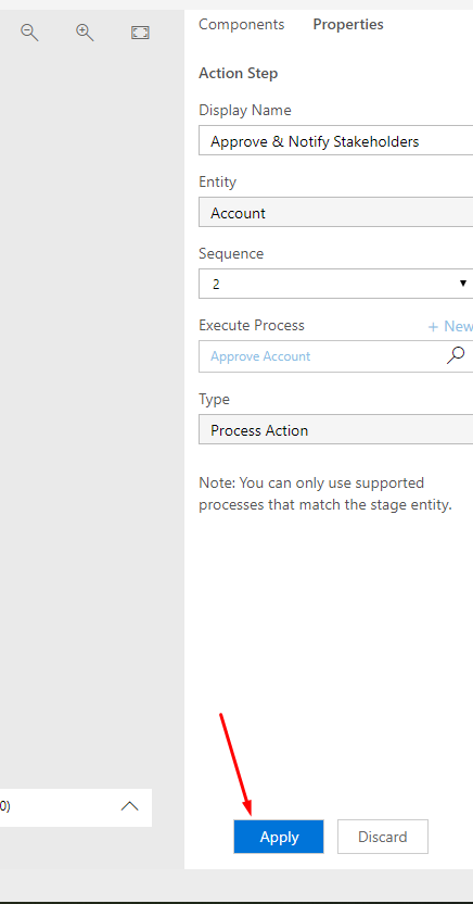 Execute an Action from a Business Process Flow | D365 Demystified