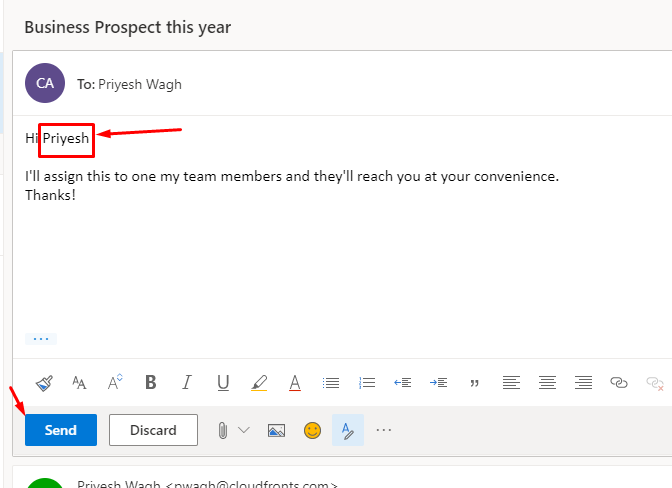 Using Templates from D365 CE in D365 App For Outlook | D365 Demystified