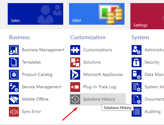 Check Managed Solution failures in Solution History in Dynamics 365 CRM ...