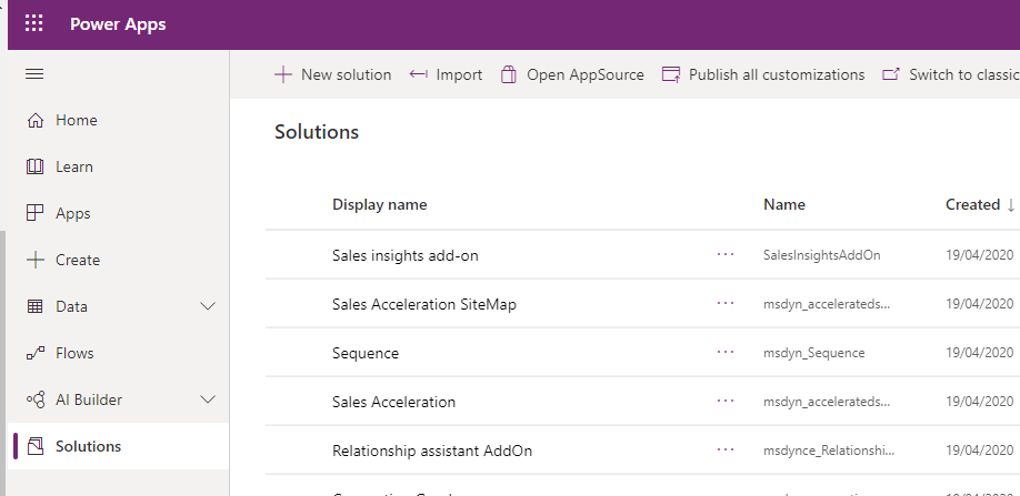 Dynamics 365 Solutions’ New Experience in Power Apps, Solution Checker ...