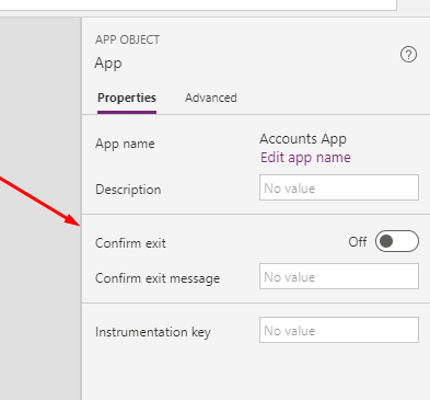 Implementing Exit app, Logout and Confirm Exit features in a Canvas ...