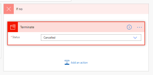 Terminate a Flow with Failed/Cancelled status | Power Automate | D365 ...