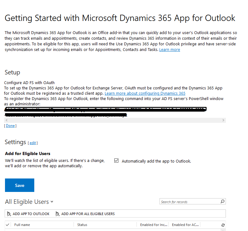 Dynamics 365 App For Outlook missing on SiteMap in CRM? Use shortcut ...