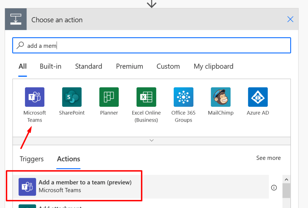 Create a Team, add Members in Microsoft Teams upon Project and Team ...