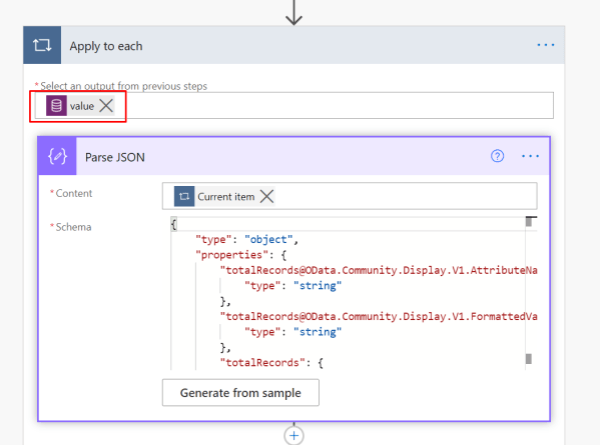 FetchXML Aggregation in a Flow using CDS (Current Environment ...