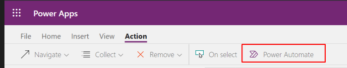Call a Flow from Canvas Power App and get back response | Power ...