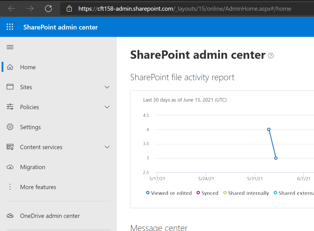 Admin Center URLs under M365 – Power Platform, Teams, SharePoint, Power ...