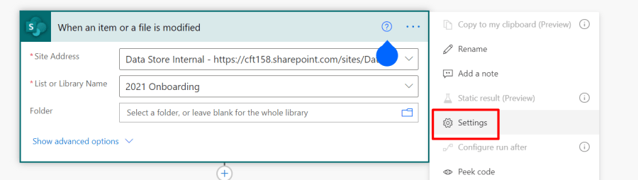 Split On in Power Automate in SharePoint trigger for Item updates ...