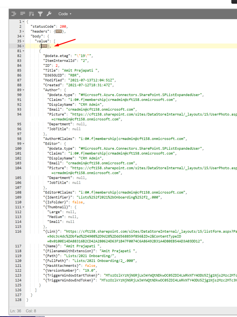 Split On in Power Automate in SharePoint trigger for Item updates ...