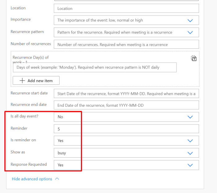 Create Teams Meeting invite from Power Automate | D365 Demystified