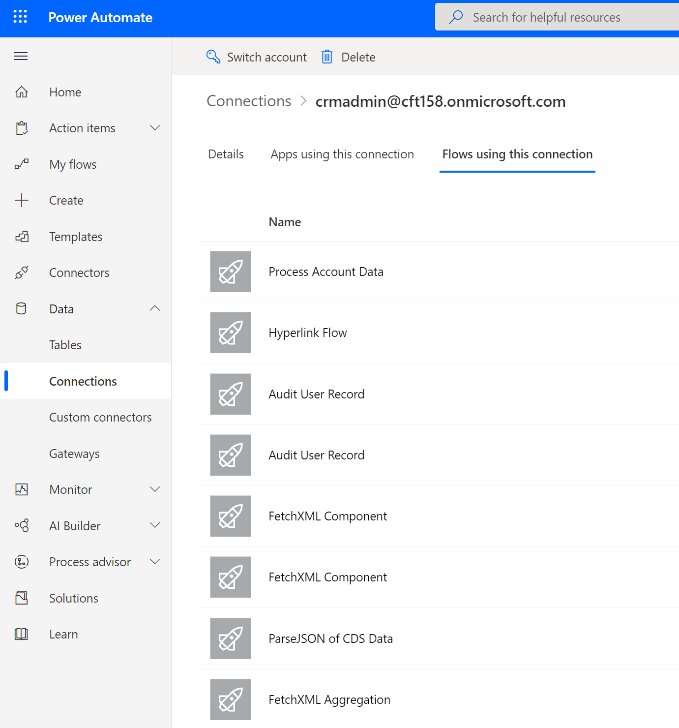 Connections used in which Flows or Power Apps | Power Platform Tip ...