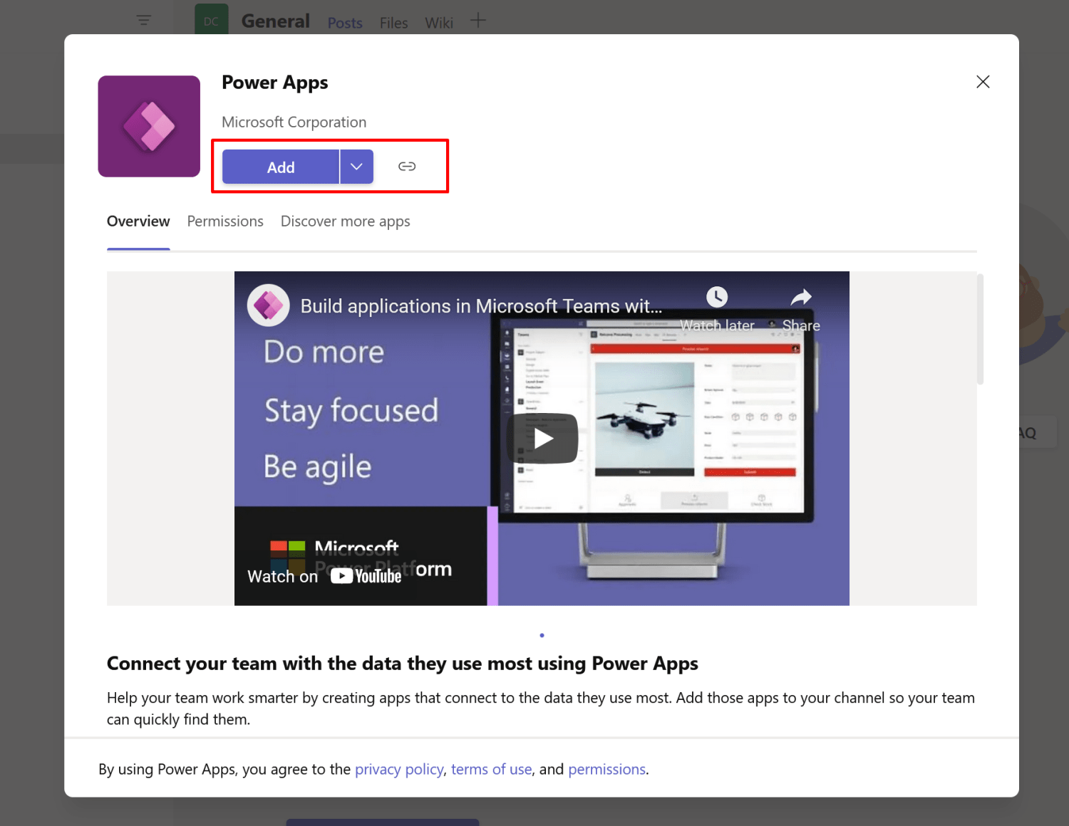 Create a Dataverse for Teams environment and add a Canvas App in a Channel | D365 Demystified