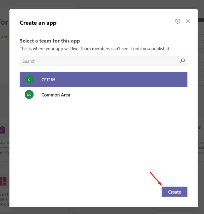 Create a Dataverse for Teams environment and add a Canvas App in a Channel | D365 Demystified