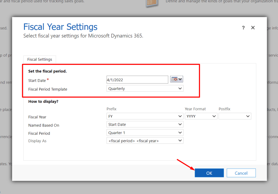 Fiscal Year Settings in Dynamics 365 CRM | D365 Demystified