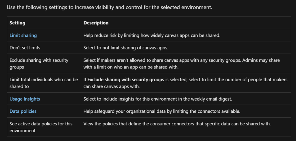 Enable Managed Environments in Power Platform Admin Center | D365 ...