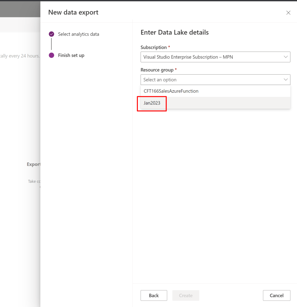 Power Platform self-service analytics Data Export to Data Lake [Preview ...