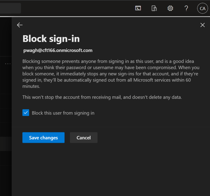Block user from signing-in into Microsoft 365 tenant | D365 Demystified