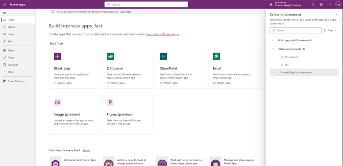 Power Apps Developer Plan environments | Power Platform | D365 Demystified