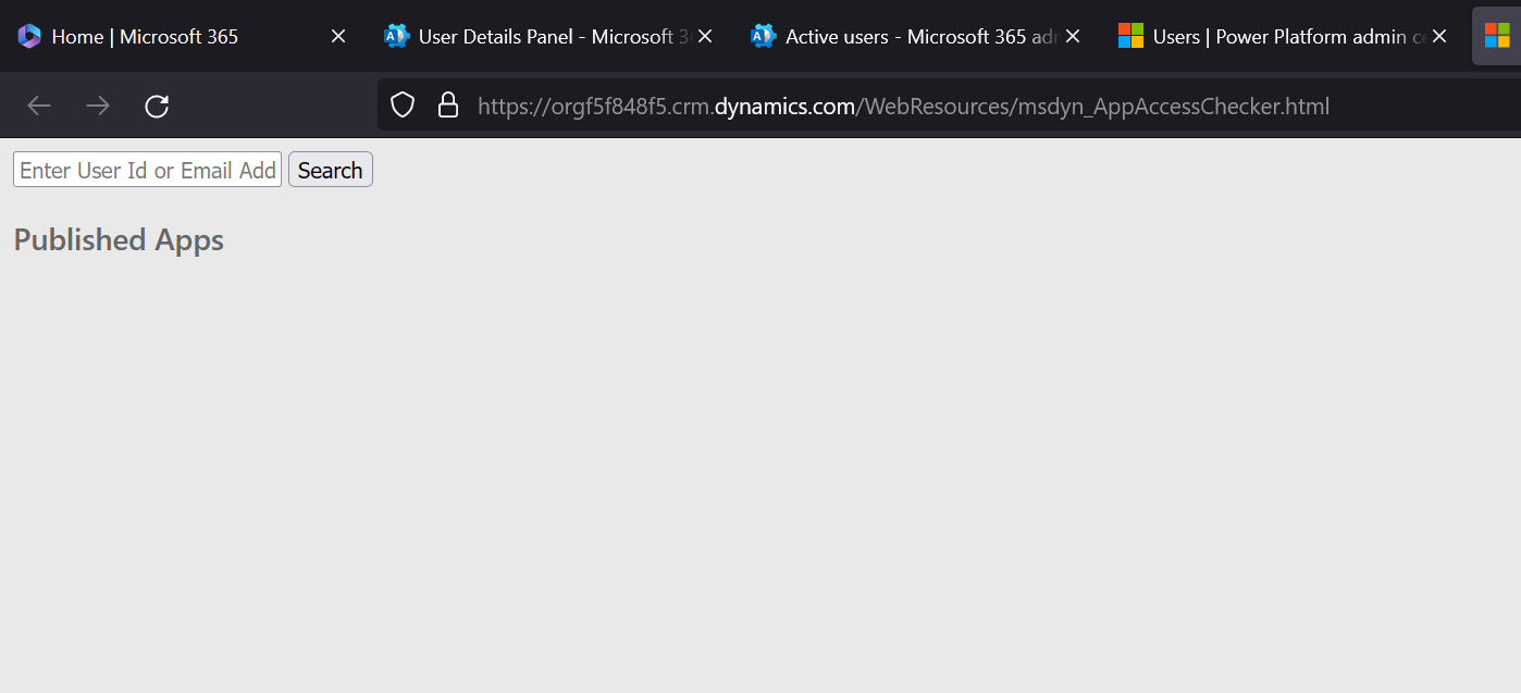 App Access Checker in Power Platform Admin Center | D365 Demystified