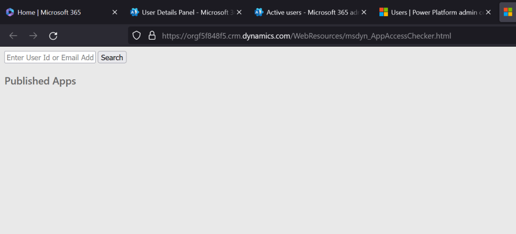 App Access Checker in Power Platform Admin Center | D365 Demystified