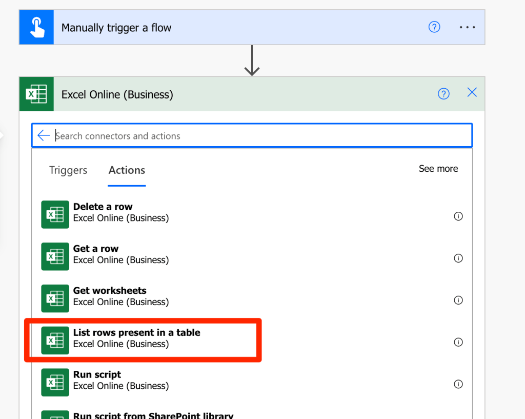 Read Excel File from SharePoint Online and create Records in Dataverse ...