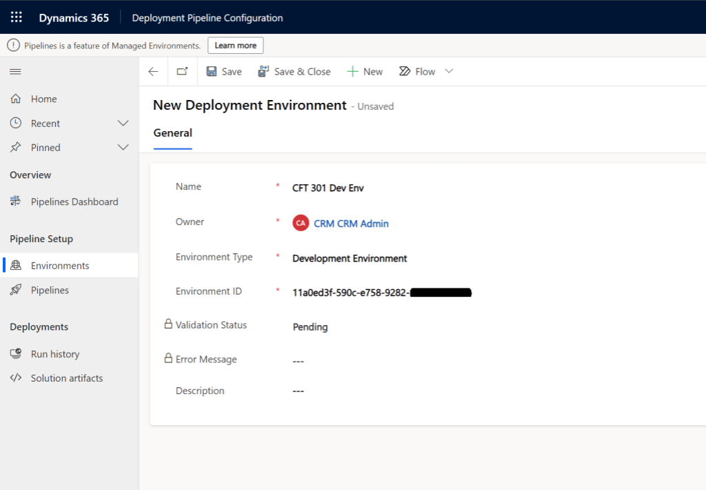 Setup Power Platform Pipelines | D365 Demystified