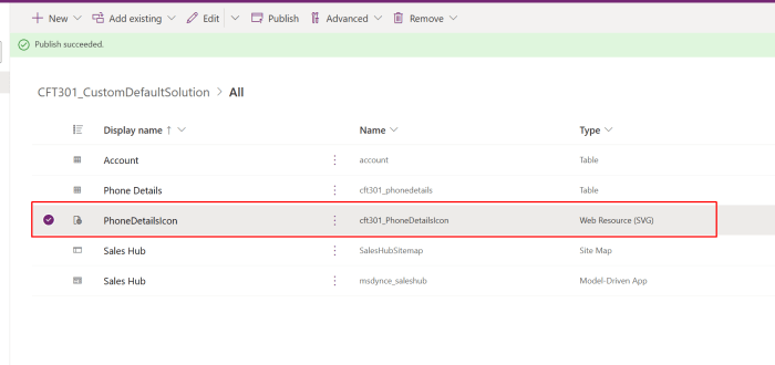 Update SVG Icon to Custom Entity in Sitemap | Model Driven Apps | D365 ...